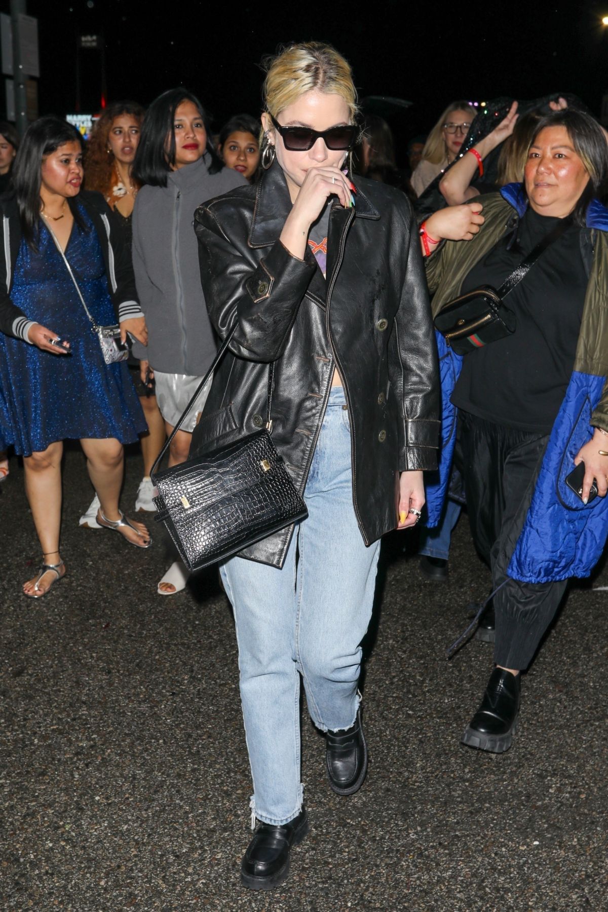 ASHLEY BENSON Leaves Harry Styles Concert at Kia Forum in Inglewood 01 ...