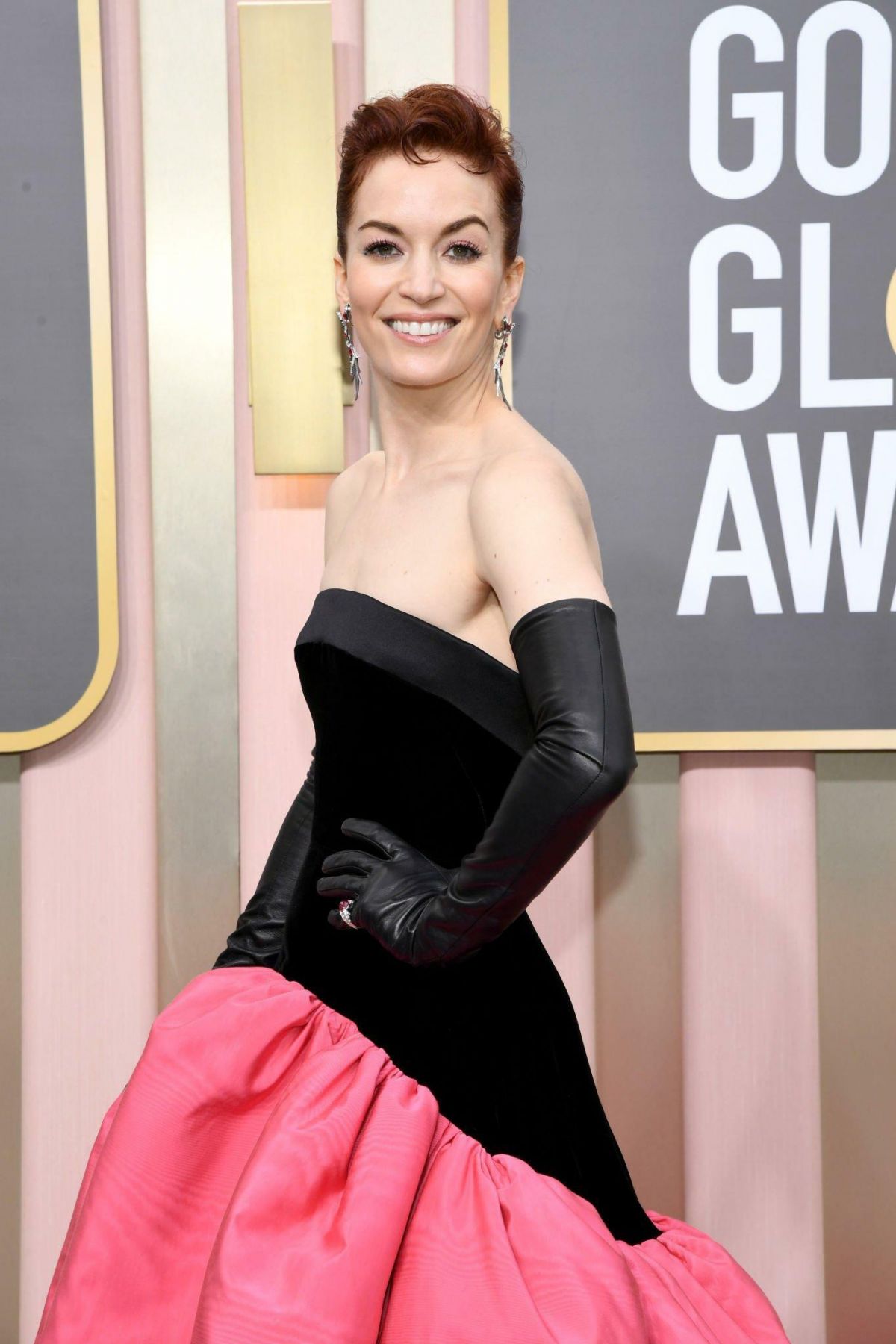 BRITT LOWER at 80th Annual Golden Globe Awards in Beverly Hills 01/10 ...