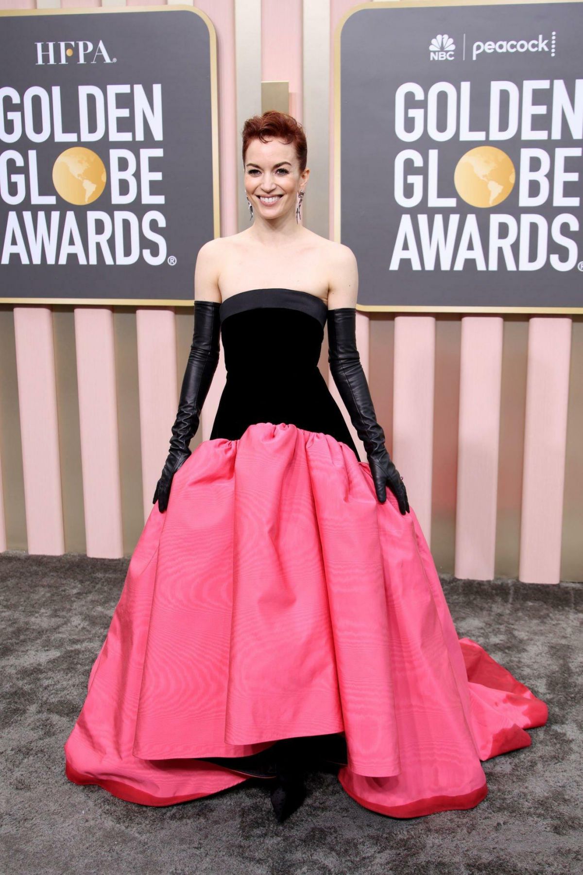 BRITT LOWER at 80th Annual Golden Globe Awards in Beverly Hills 01/10 ...