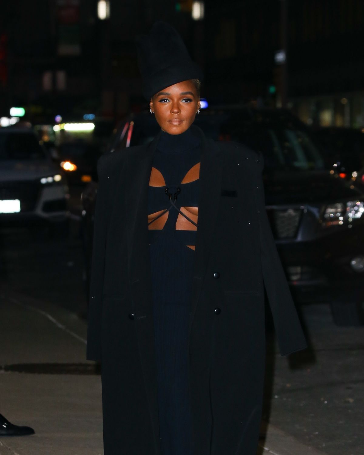 JANELLE MONAE Arrives at Late Show with Stephen Colbert in New York 01 ...
