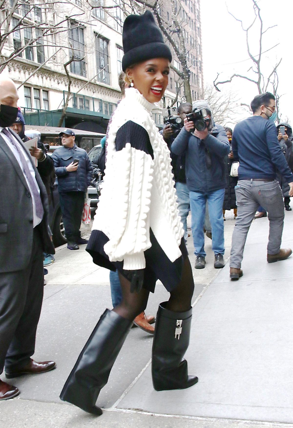 JANELLE MONAE Arrives at Tamron Hall TV Show in New York 01/10/2023 ...