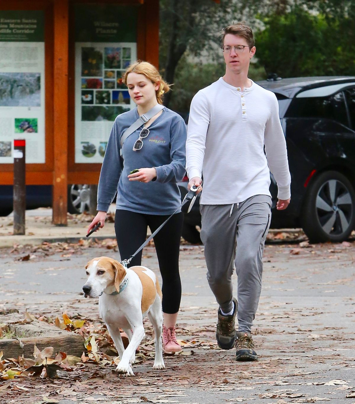 JOEY KING and Steven Piet Out with Their Dog in Los Angeles 01/02/2023 ...