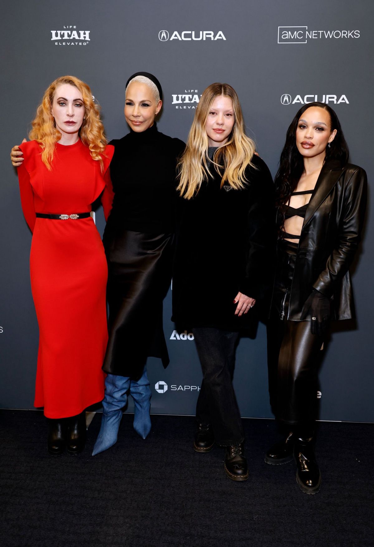 MIA GOTH at Infinity Pool Premiere at 2023 Sundance Film Festival 01/21 ...