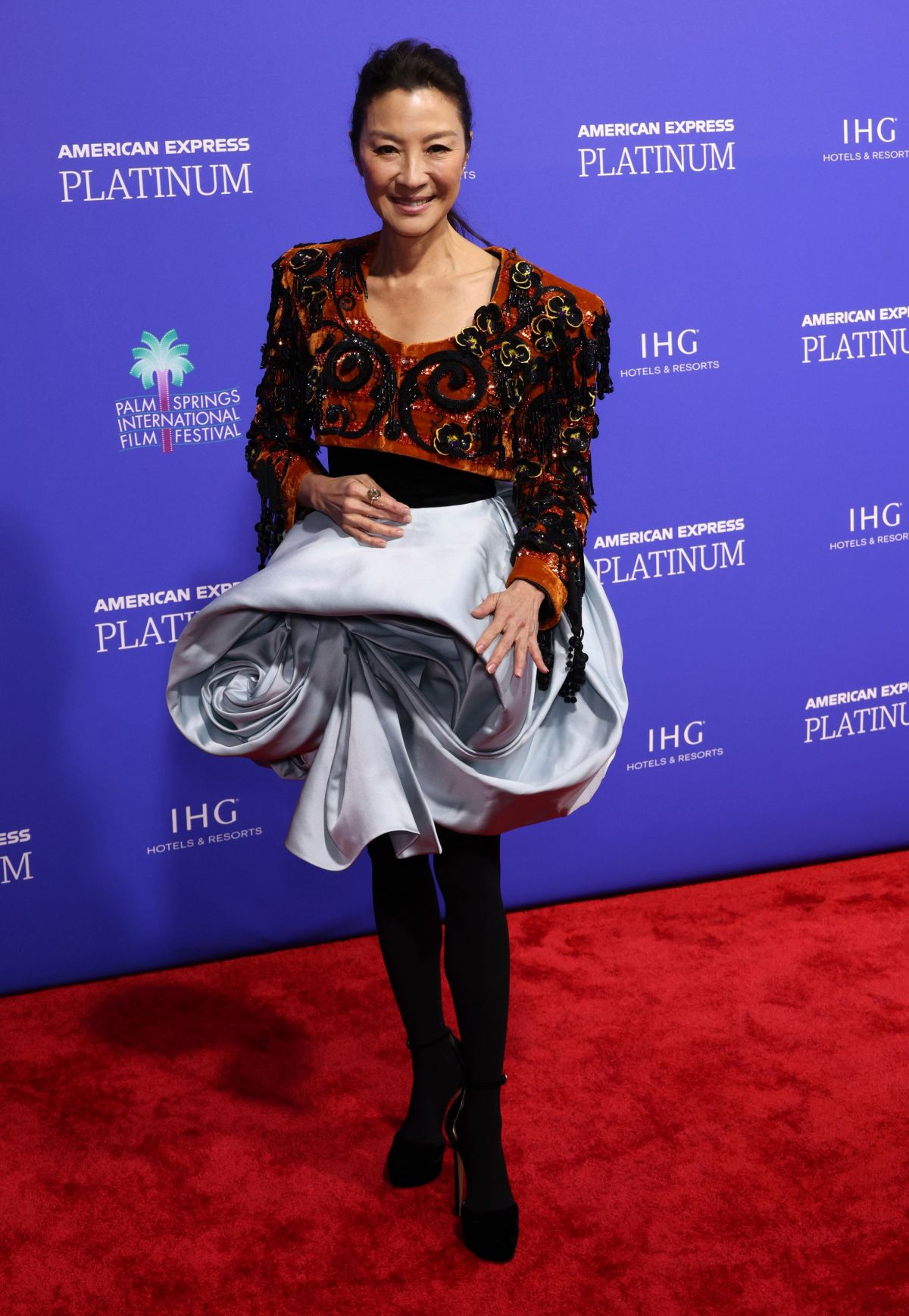 MICHELLE YEOH at 2023 Palm Springs International Film Festival Awards ...