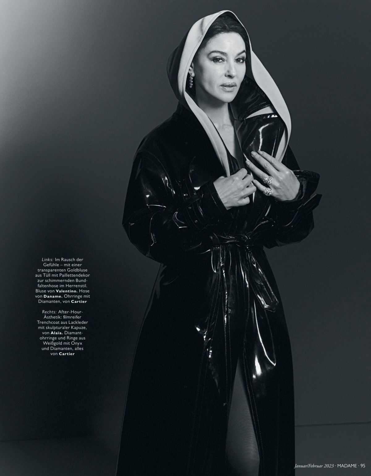 MONICA BELLUCCI in Madame Magazine, Germany January 2023 – HawtCelebs