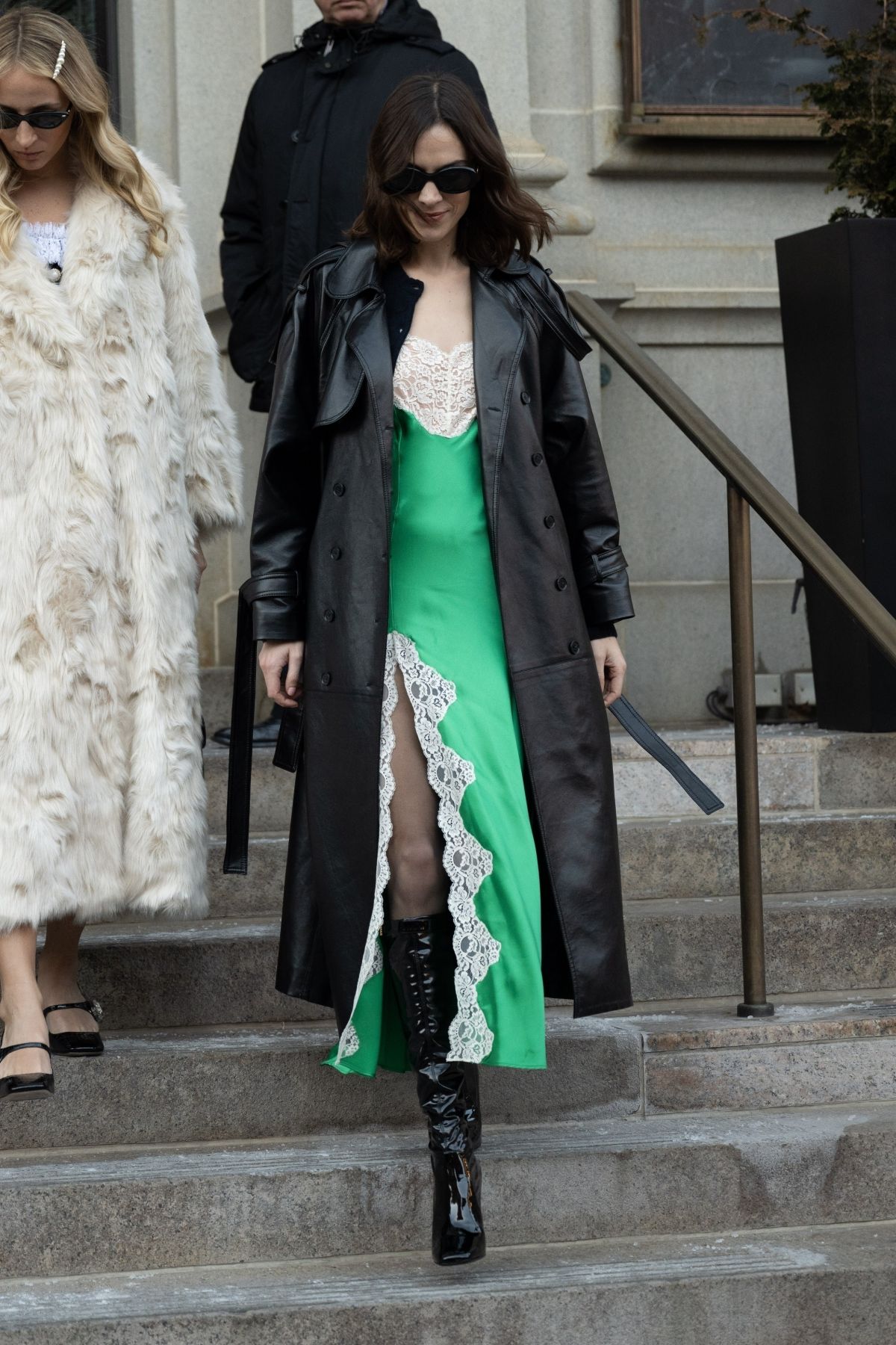 ALEXA CHUNG Out at New York Fashion Week 02/10/2023 – HawtCelebs