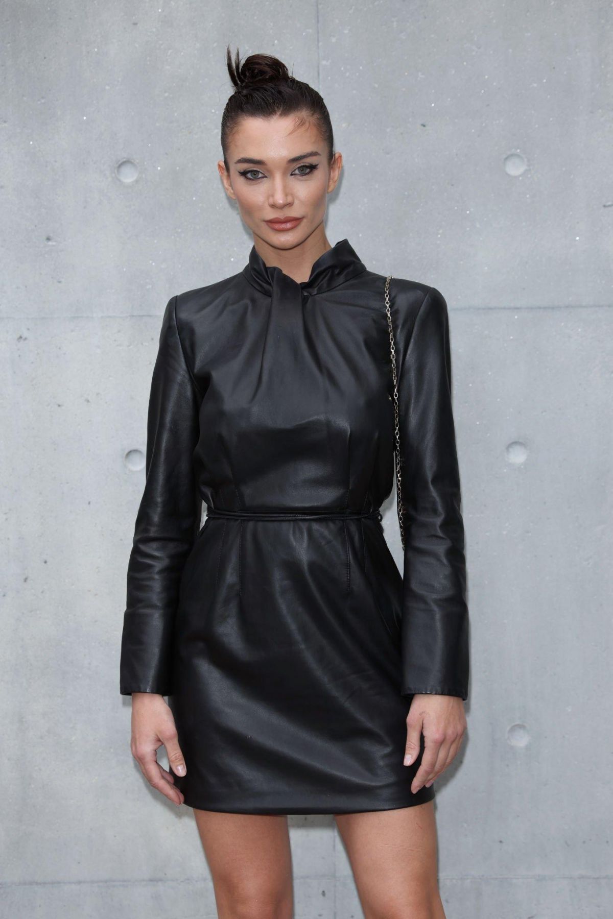AMY JACKSON at Emporio Armani Fashion Show in Milan 02/23/2023 – HawtCelebs