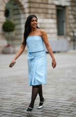 CHARITHRA CHANDRAN at Emilia Wickstead Show at London Fashion Week 02 ...