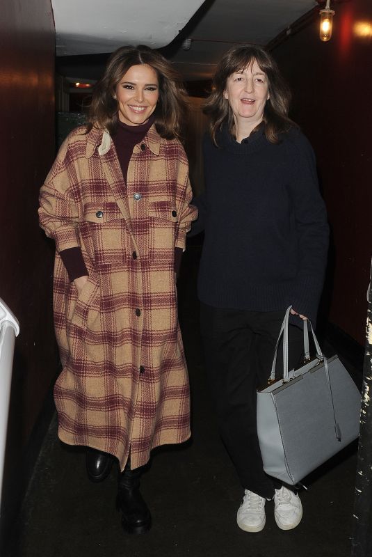 CHERYL COLE Leaves Lyric Theatre in London 02/14/2023 – HawtCelebs