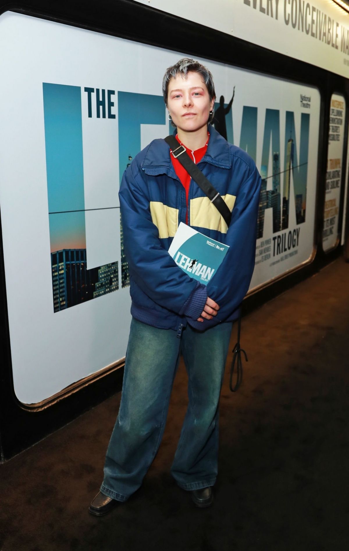 EMMA D’ARCY at Press Night Performance of The Lehman Trilogy at Gillian ...