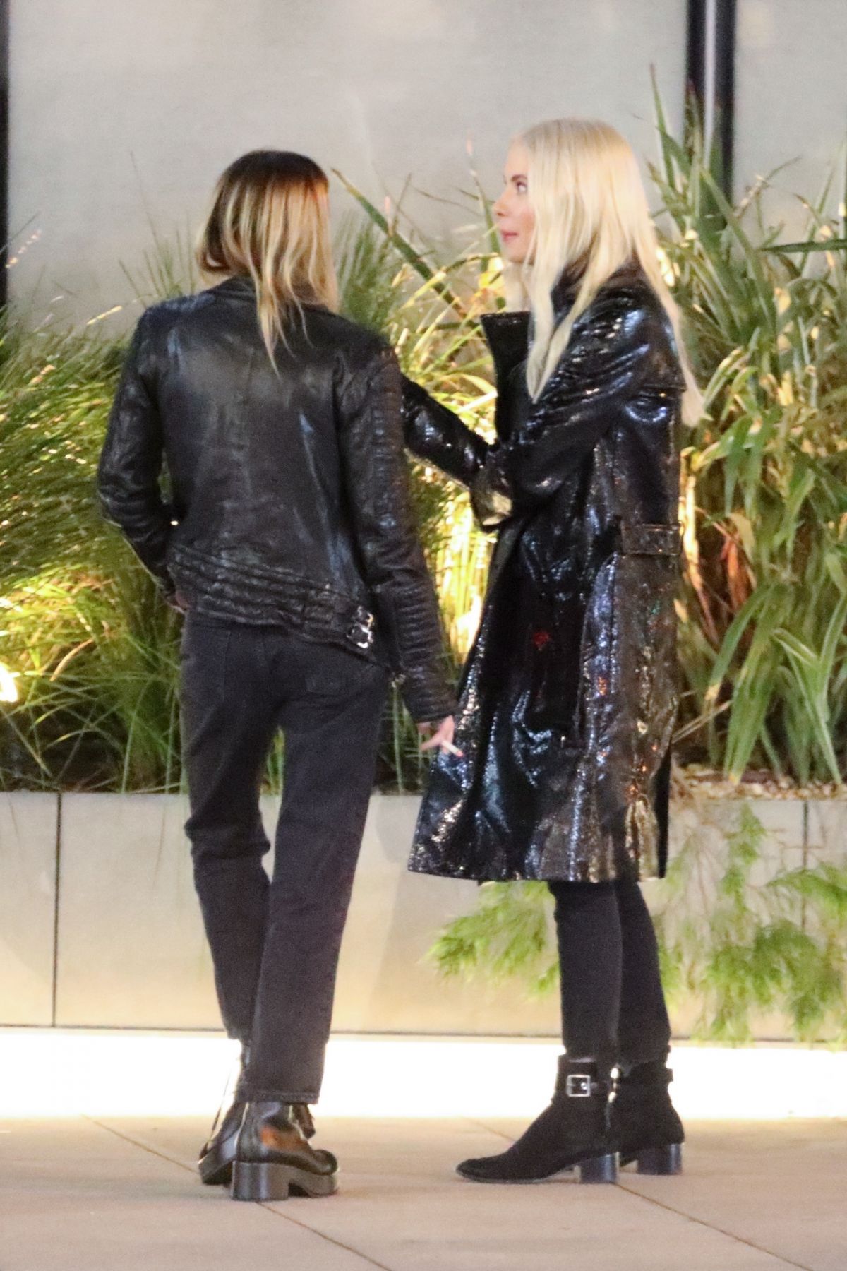 EMMA ROBERTS and ASHLEY BENSON on a Double Date in Los Angeles 02/02 ...