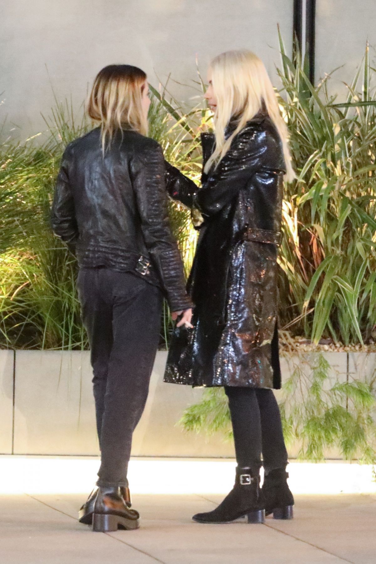 EMMA ROBERTS and ASHLEY BENSON on a Double Date in Los Angeles 02/02 ...