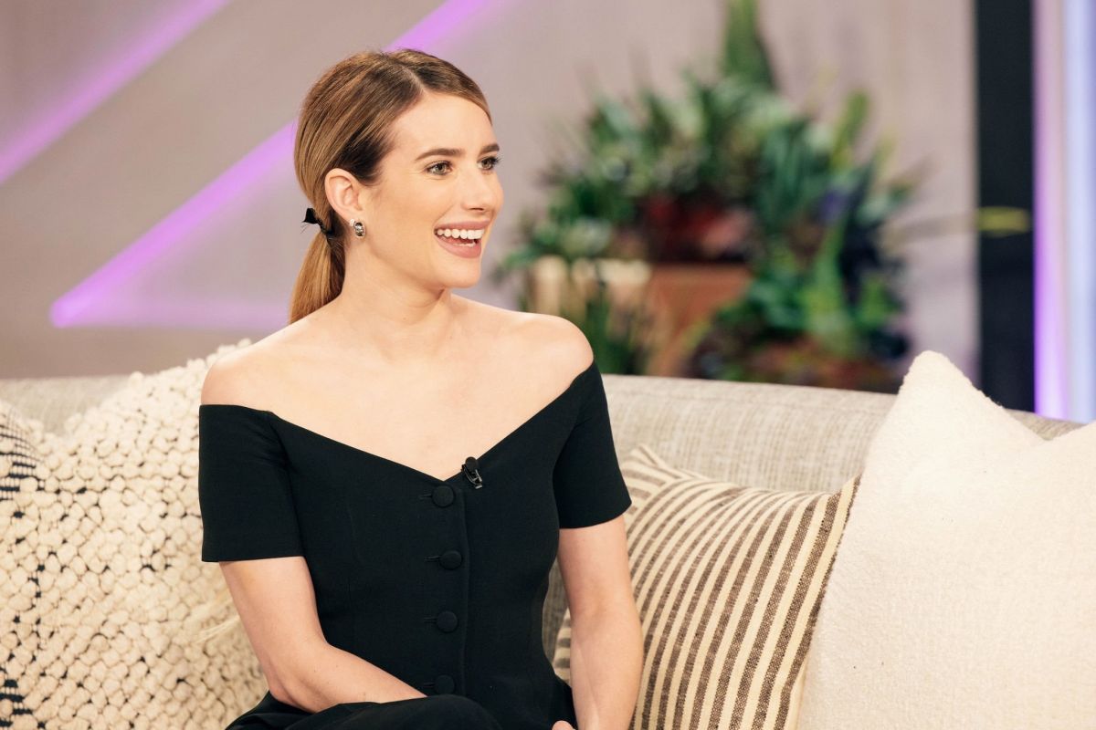 EMMA ROBERTS at Kelly Clarkson Show 01/24/2023 – HawtCelebs