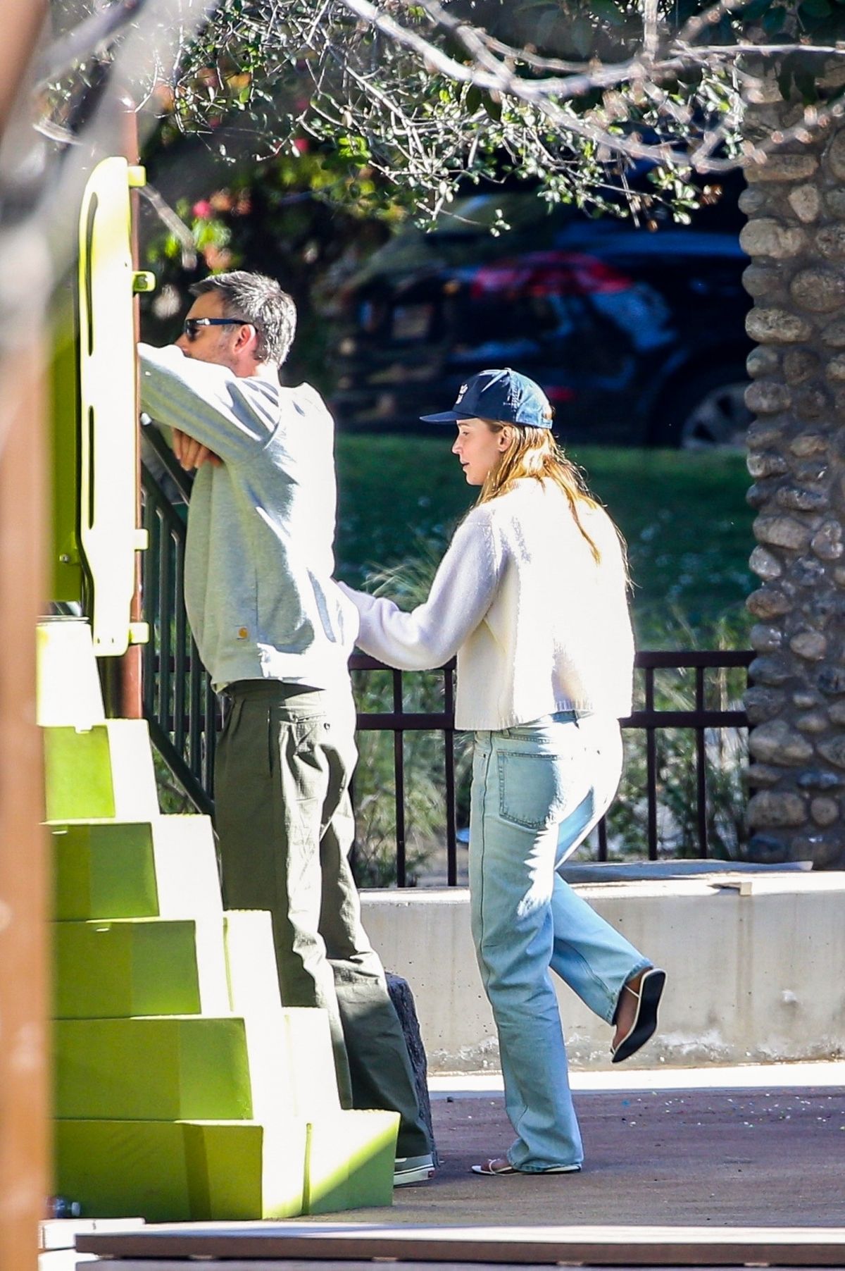 JENNIFER LAWRENCE Out at Park with Cooke Maroney and Their Baby Boy in ...