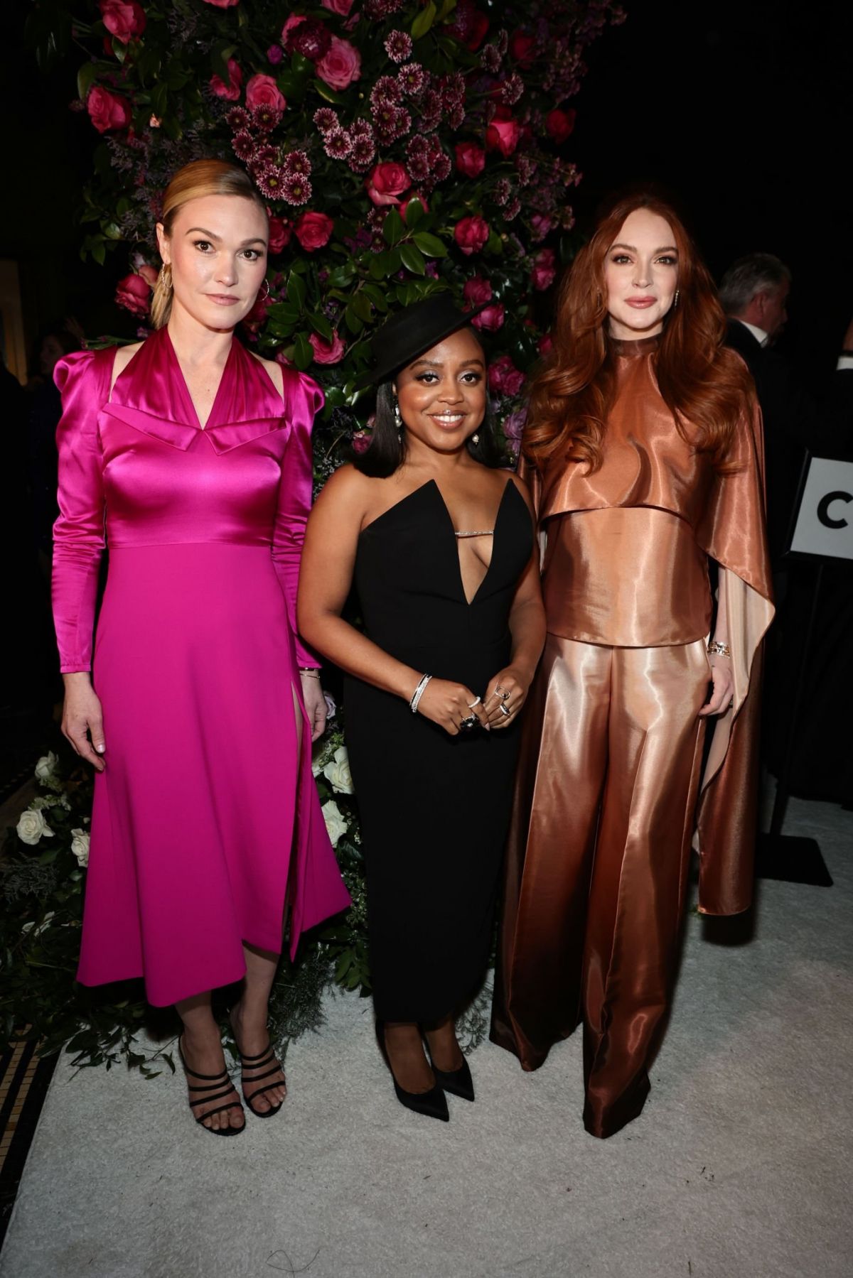 JULIA STILES at Christian Siriano Fall/Winter 2023 Show at Gotham Hall ...