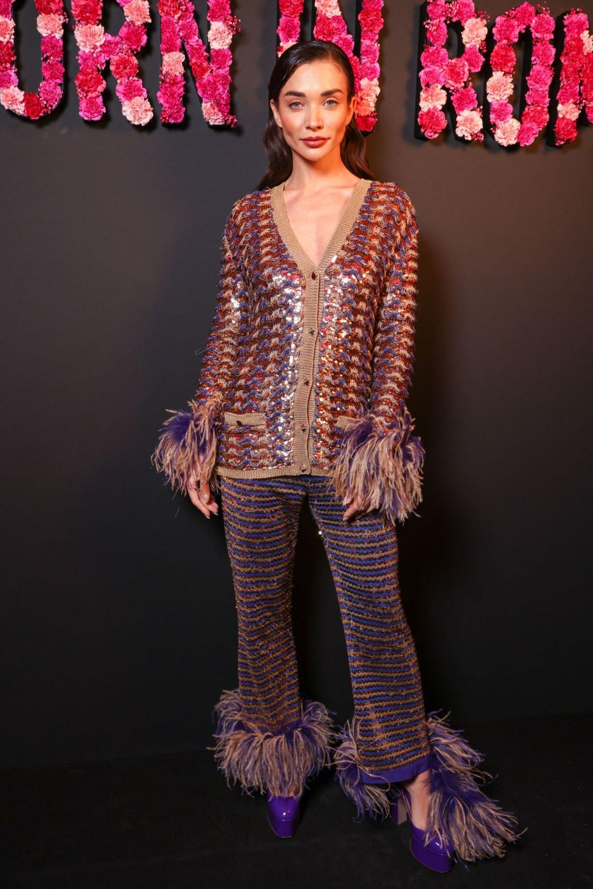 AMY JACKSON at Born in Roma Intense a Valentino Beauty Party at Paris ...
