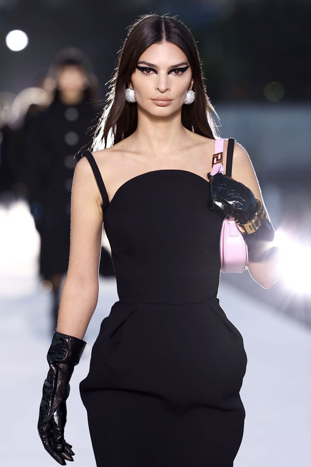 EMILY RATAJKOWSKI at Versace FW23 Runway Show in West Hollywood 03/09 ...