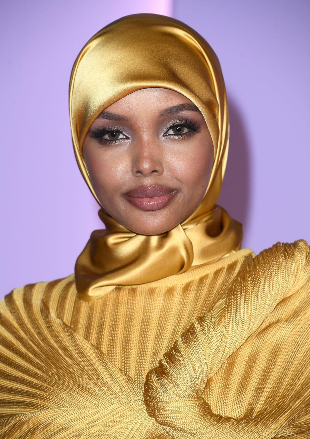 HALIMA ADEN at 2023 Green Carpet Fashion Awards in Hollywood 03/09/2023 ...