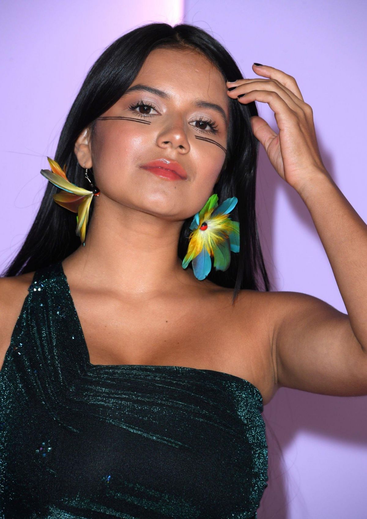HELENA GUALINGA at 2023 Green Carpet Fashion Awards in Hollywood 03/09 ...