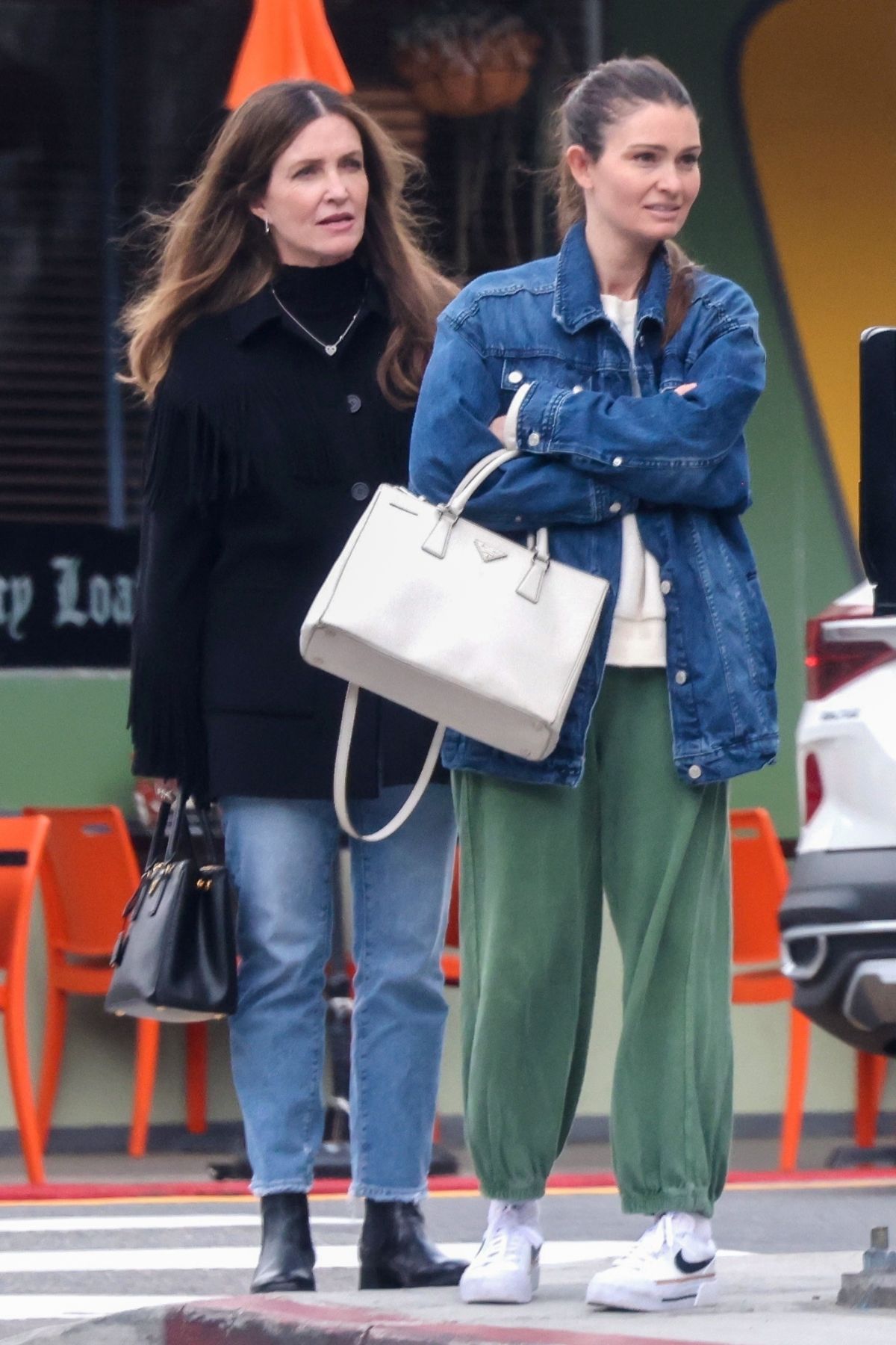 LAUREN PARSEKIAN Out with Her Mom Debra Kelly in Los Feliz 03/26/2023 ...