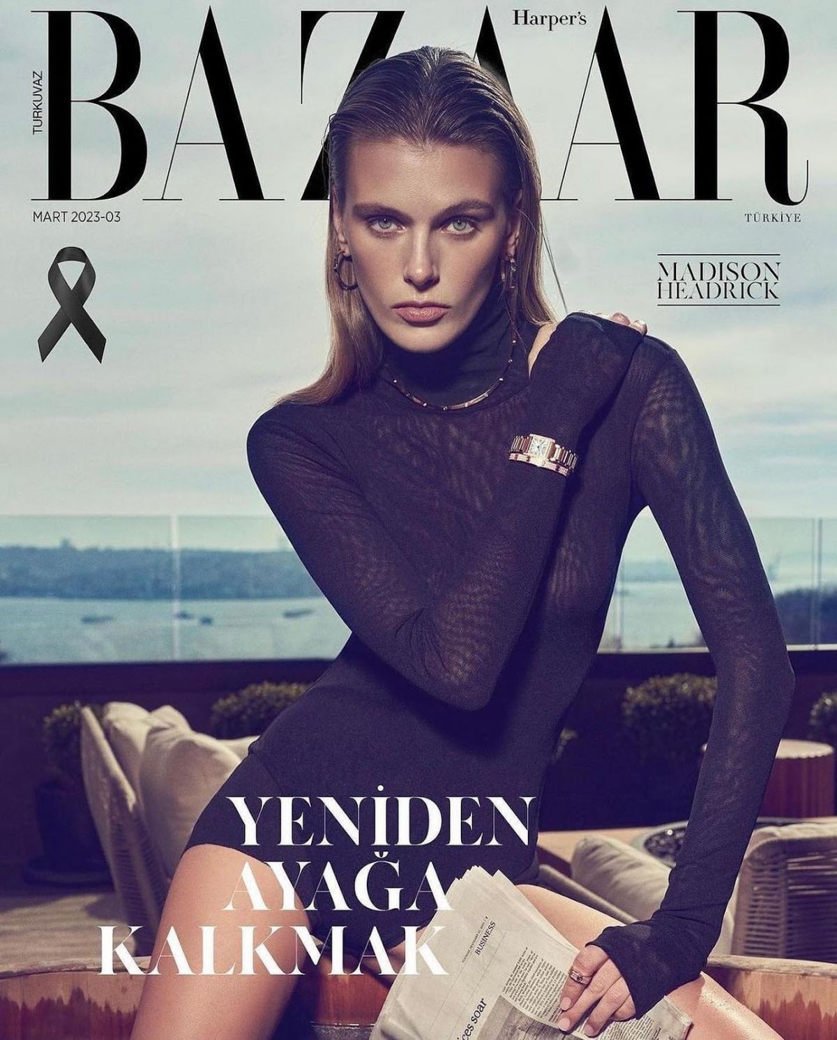 MADISON HEADRICK for Harper’s Bazaar Turkey, March 2023 – HawtCelebs