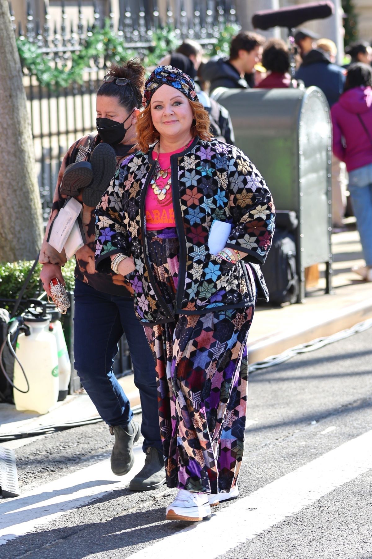 MELISSA MCCARTHY on the Set of Bernard and the Genie in Manhattan 03/16 ...