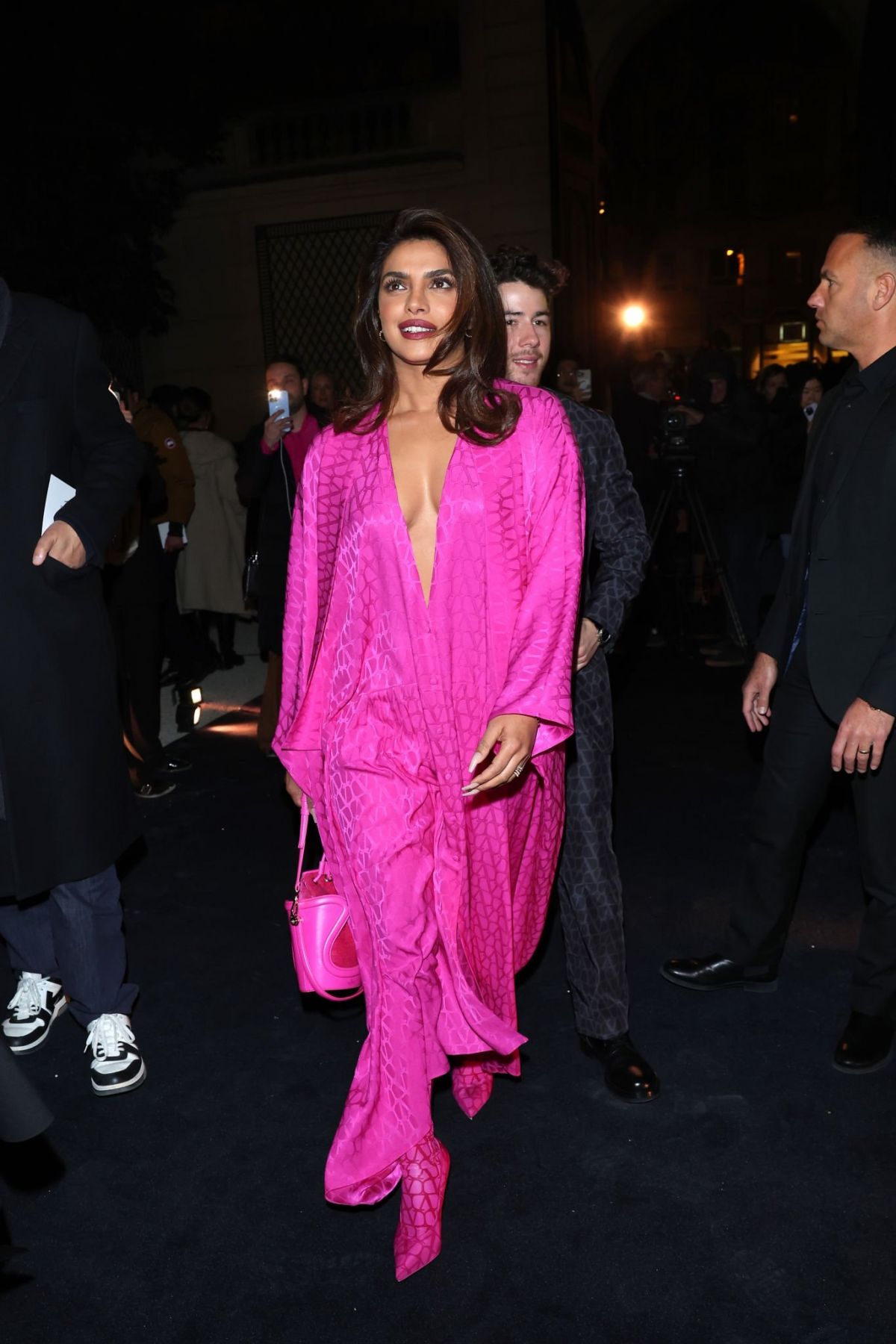 PRIYANKA CHOPRA Arrives at Valentino Womenswear Fall/winter 2023-2024 ...
