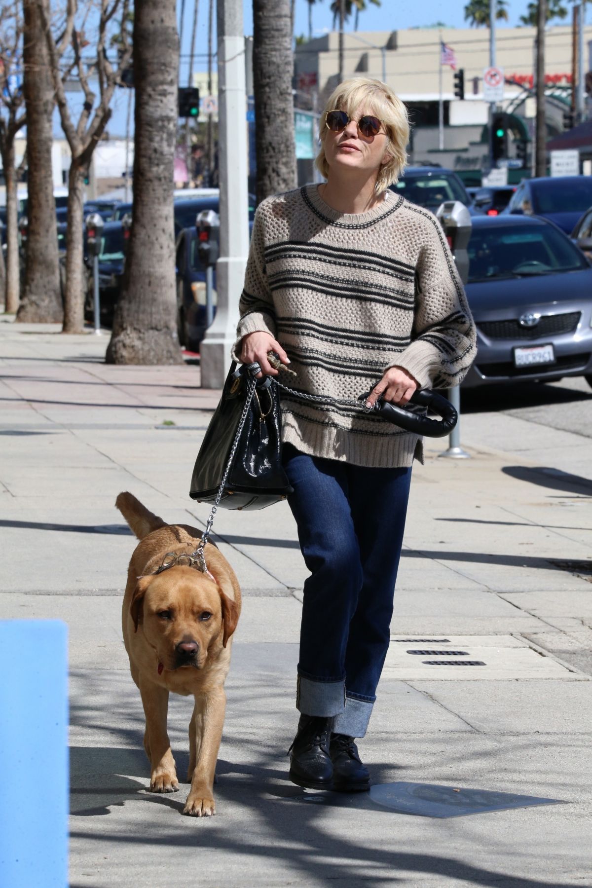SELMA BLAIR Out with Her Dog in Studio City 03/24/2023 – HawtCelebs