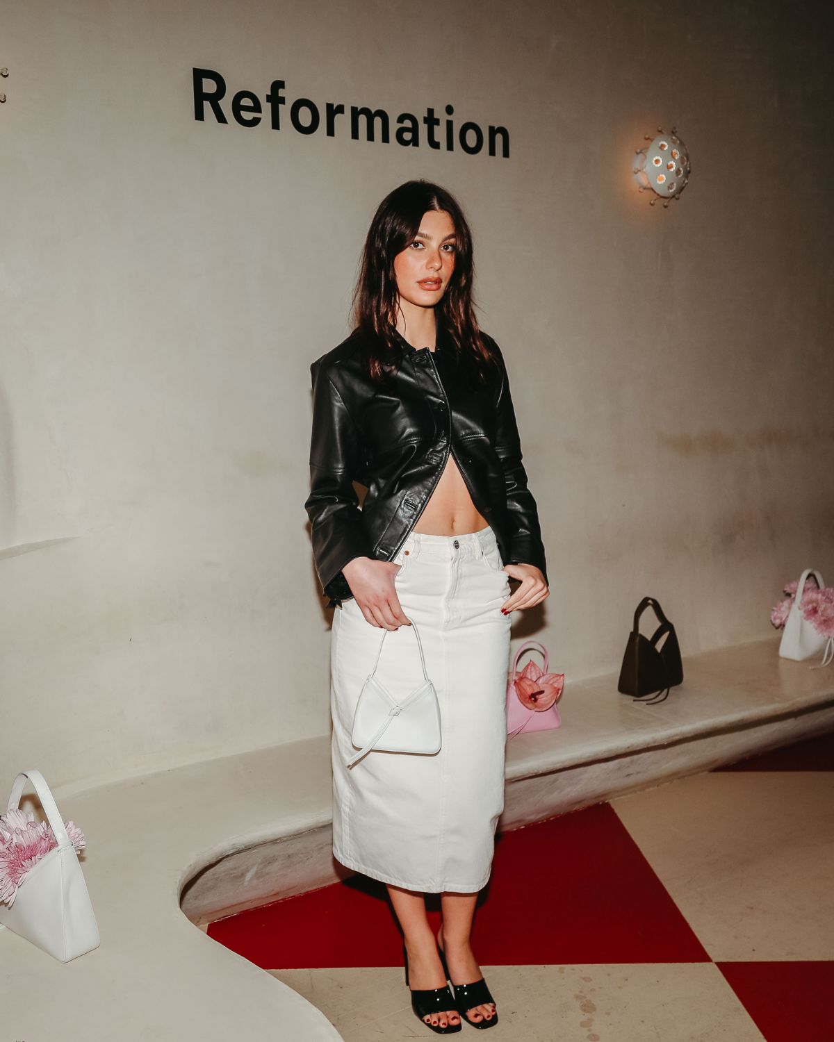 CAMILA MORRONE at Reformation: Handbags Launch with Nespresso and ...
