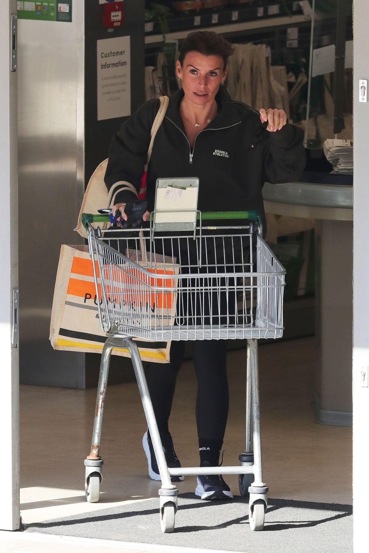 COLEEN ROONEY Out Shoppinf at Waitrose in Alderley Edge in Cheshire 04 ...