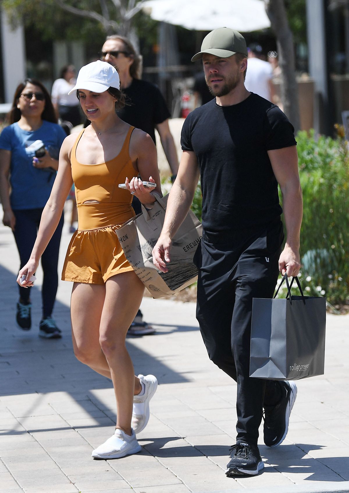 HAYLEY ERBERT and Derek Hough Out Shopping in Studio City 04/23/2023 ...