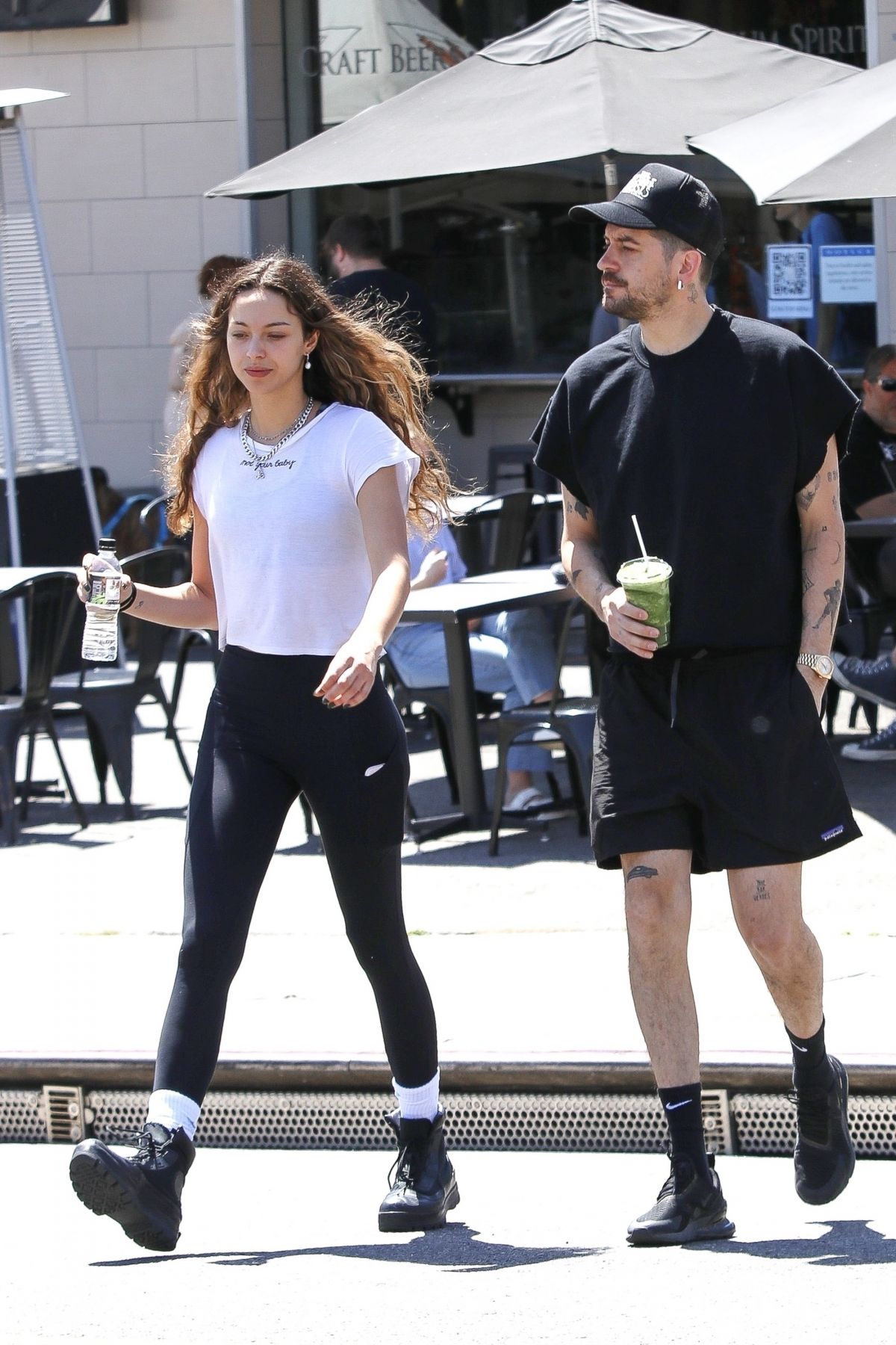 JENAE NOAH Out Hiking After a Lunch at Oaks Gourmet in Los Feliz 04/19 ...