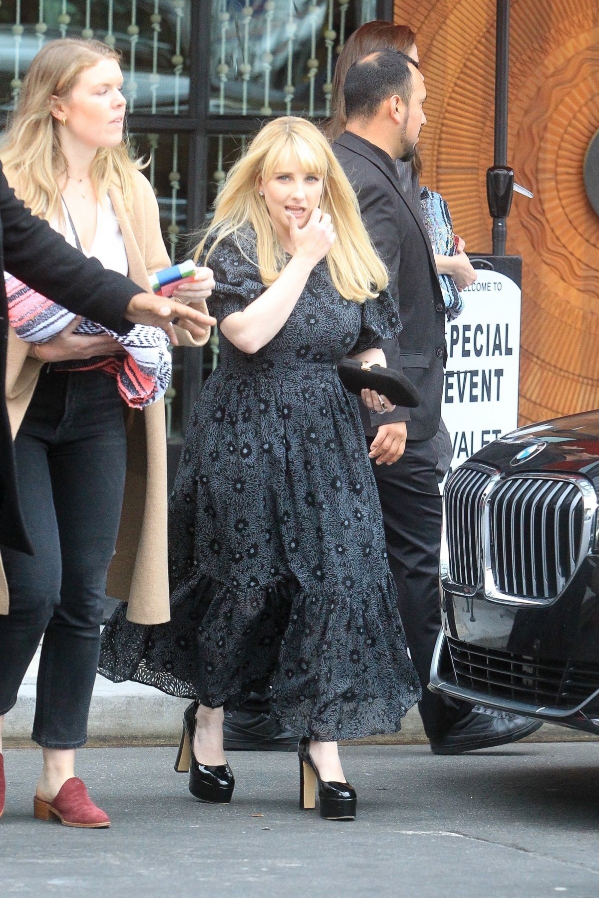 MELISSA RAUCH Leaves an Event in Hollywood 04/13/2023 – HawtCelebs