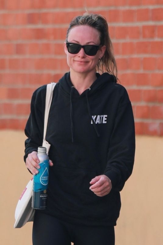 OLIVIA WILDE Back to Gym After a Couple of Days Off in Studio City 04 ...
