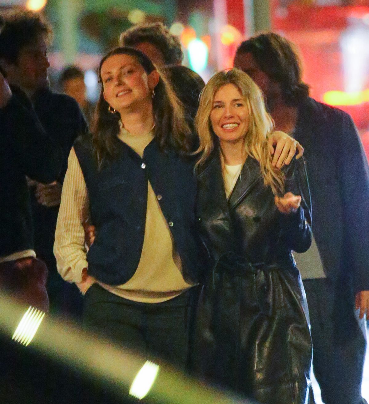 SIENNA MILLER Night Out with Friends in New York 04/22/2023 – HawtCelebs