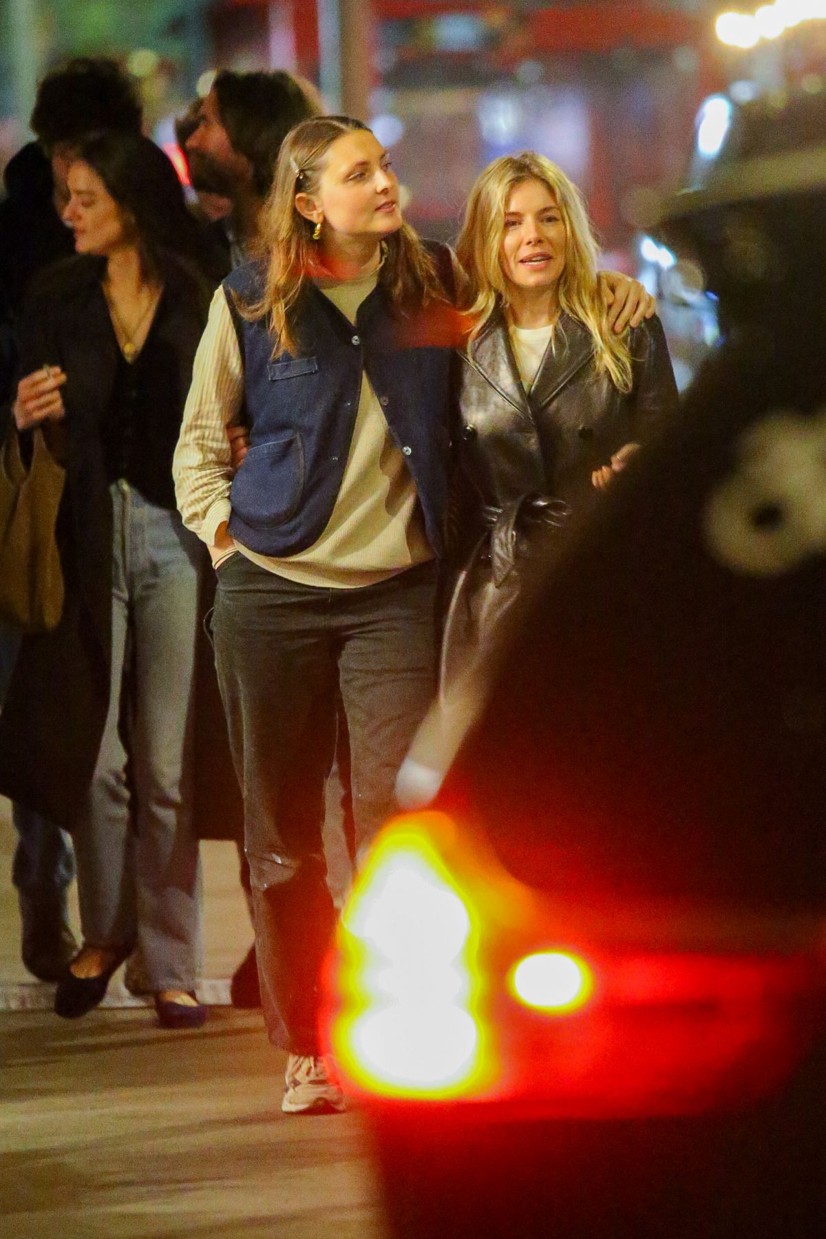 SIENNA MILLER Night Out with Friends in New York 04/22/2023 – HawtCelebs