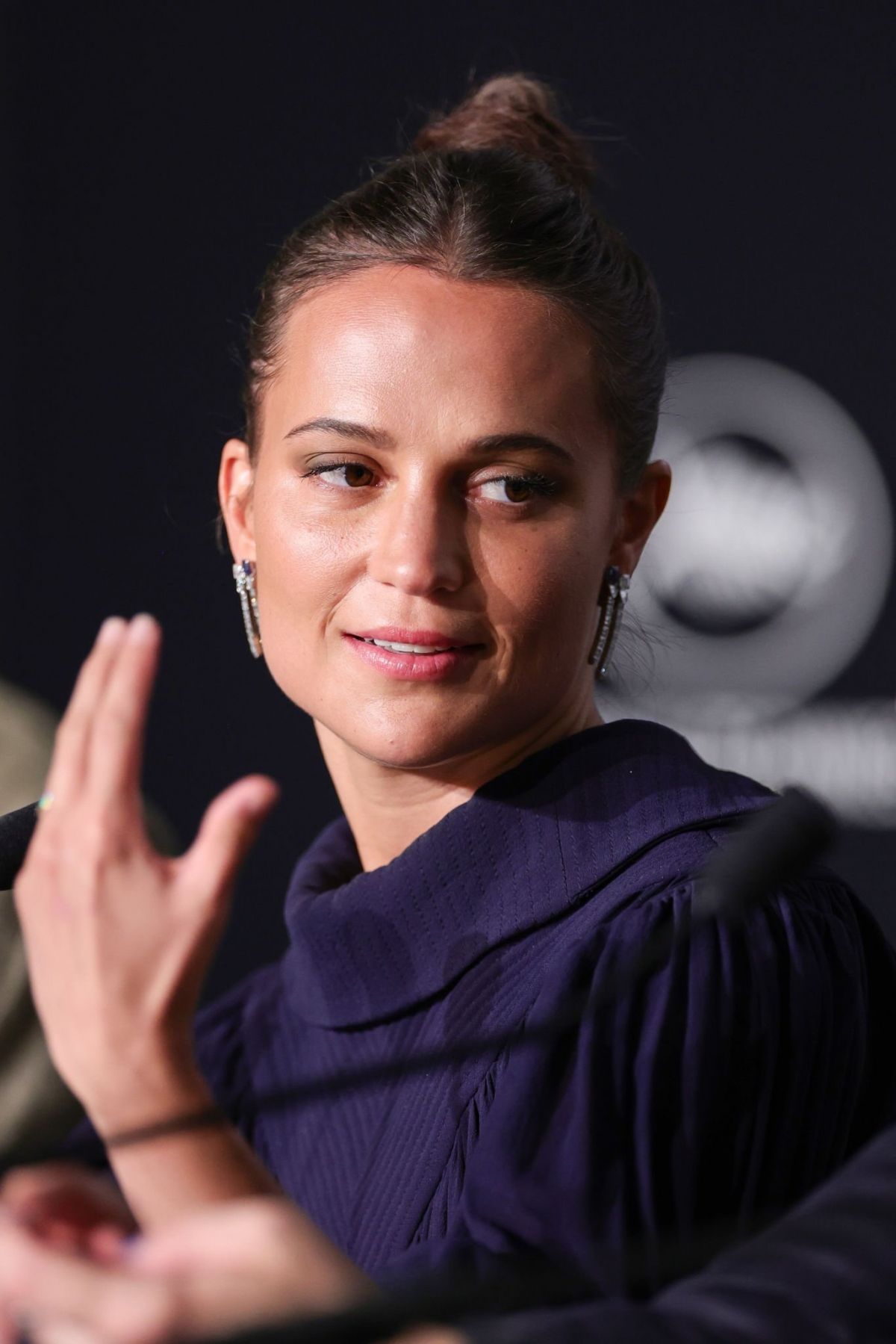 ALICIA VIKANDER At Firebrand Press Conference At 2023 Cannes Film