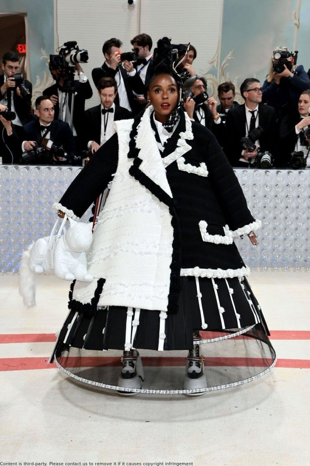 JANELLE MONAE at 2023 Met Gala Celebrating Karl Lagerfeld: A Line of ...