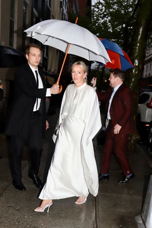 JULIA CAREY Arrives at Anna Wintour’s Pre-met Gala Dinner in New York ...