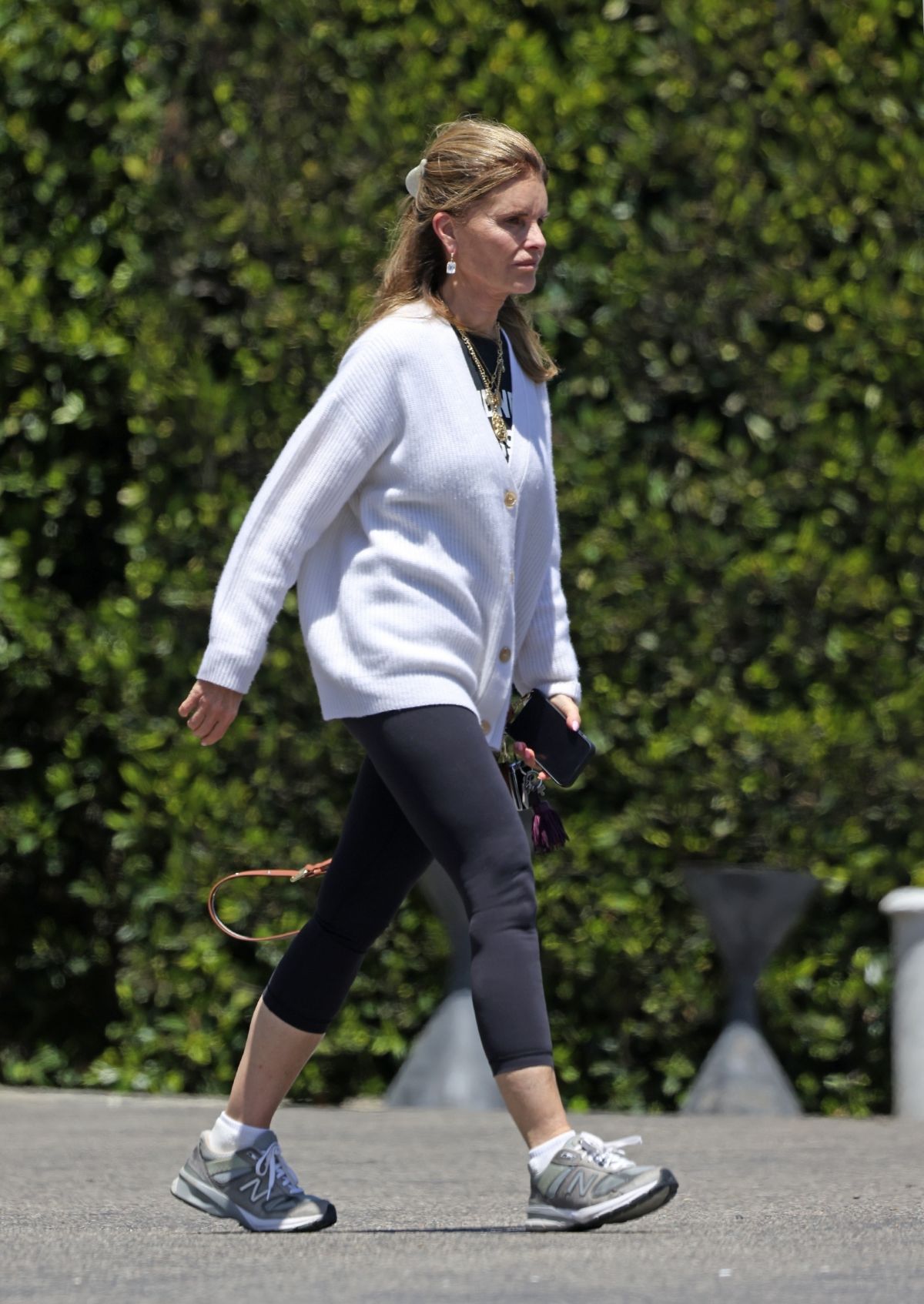 MARIA SHRIVER Out Shopping at Field and Fort Home Store in Summerland ...