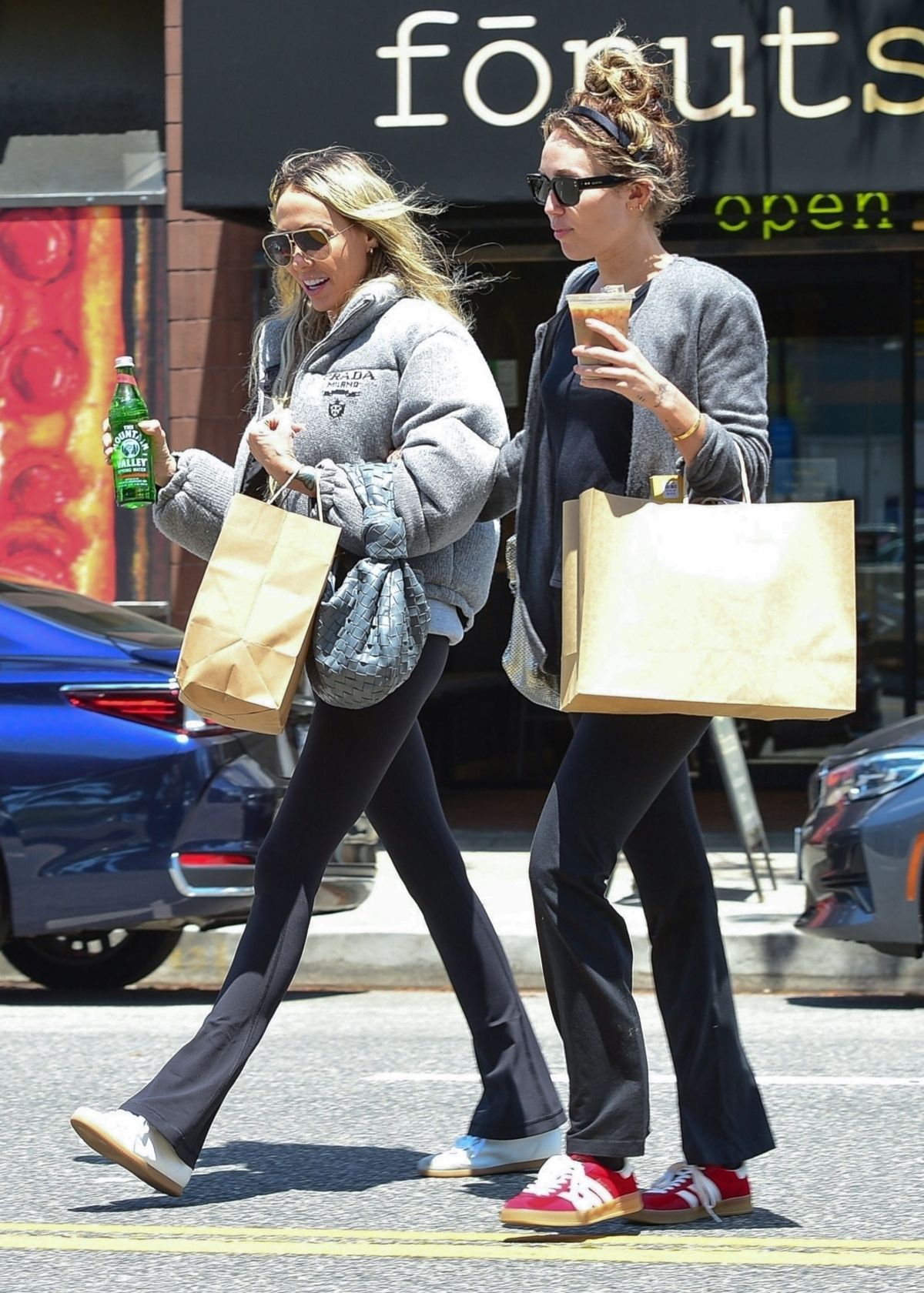 TISH and BRANDI CYRUS Out for Lunch in Los Angeles 05/02/2023 – HawtCelebs