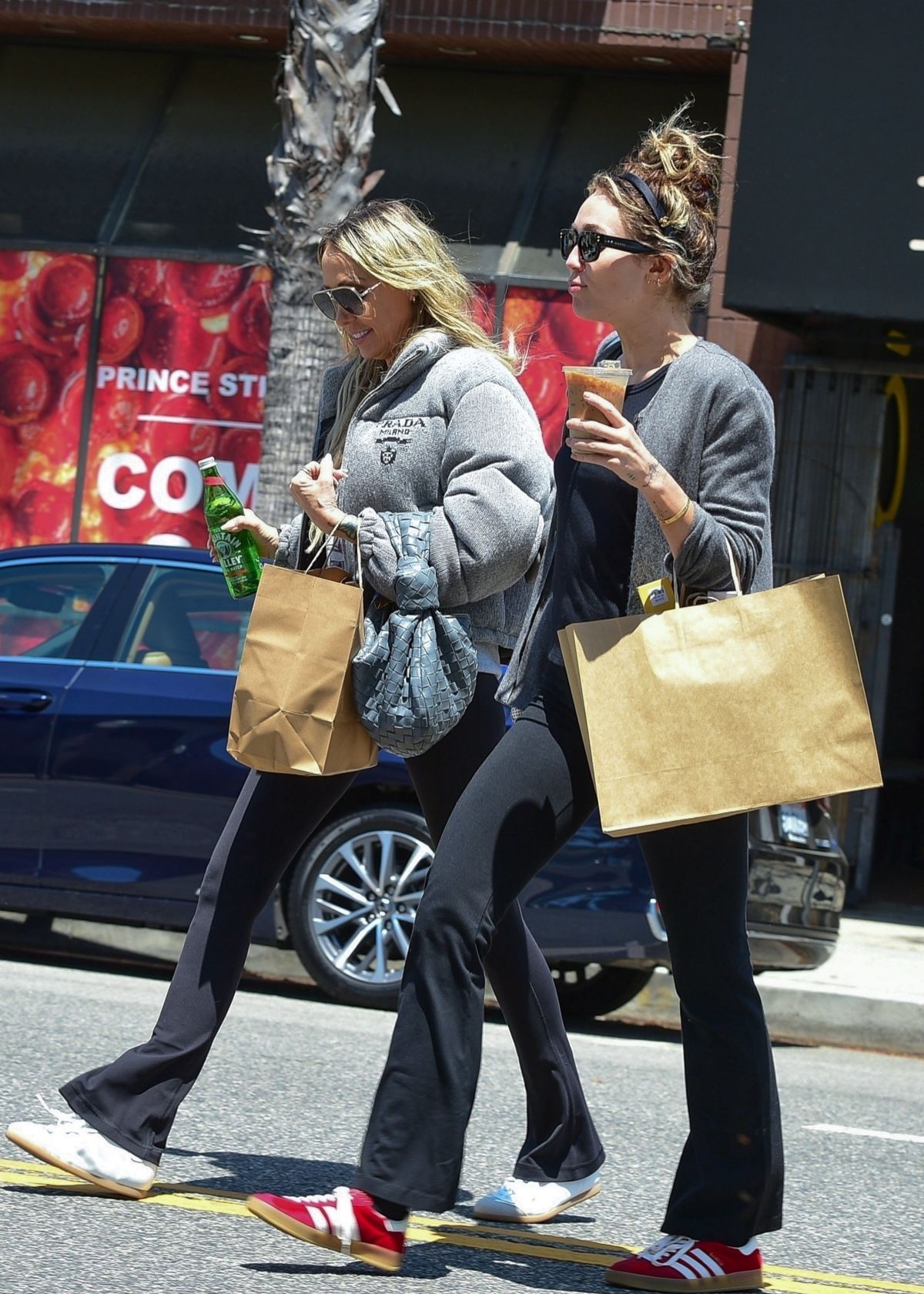 TISH and BRANDI CYRUS Out for Lunch in Los Angeles 05/02/2023 – HawtCelebs