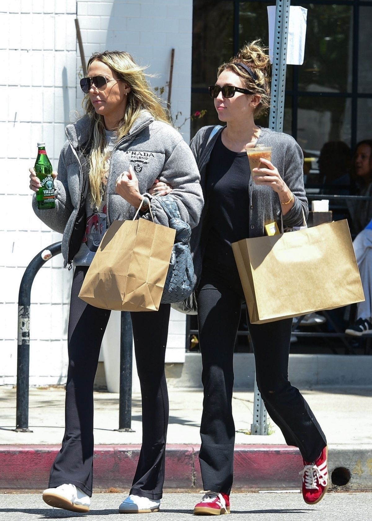 TISH and BRANDI CYRUS Out for Lunch in Los Angeles 05/02/2023 – HawtCelebs