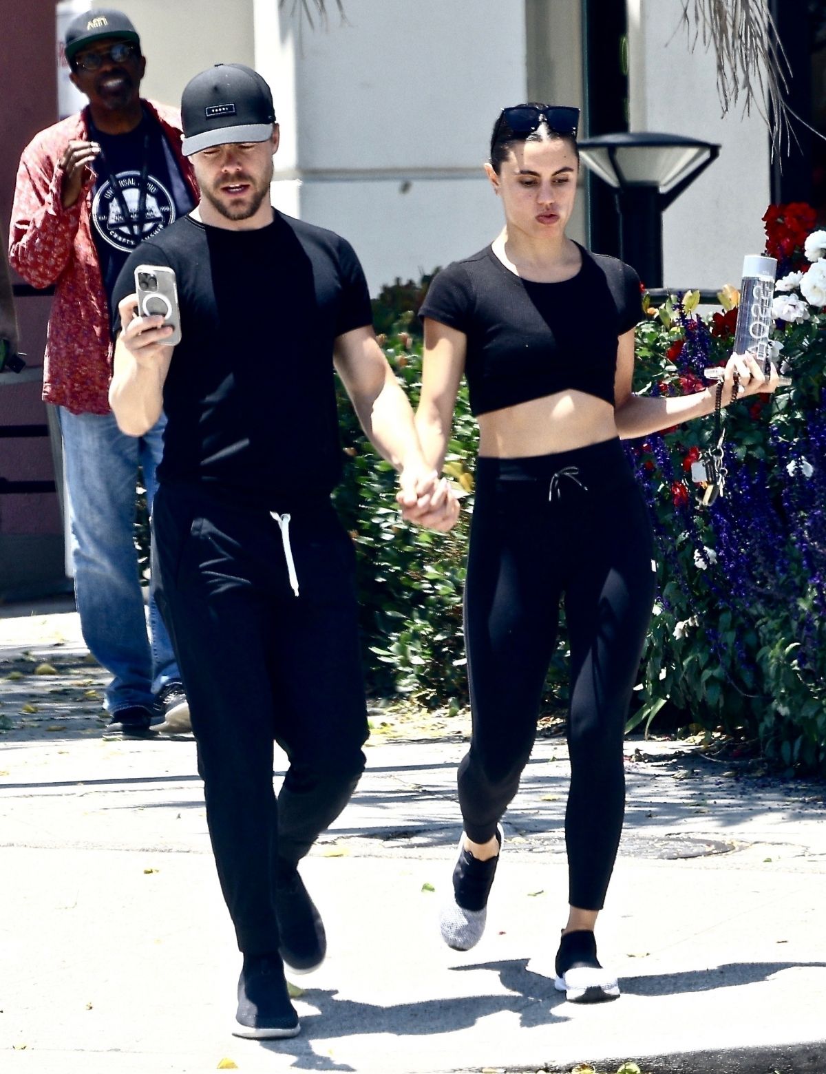HAYLEY ERBERT and Derek Hough Out for Lunch in Studio City 06/18/2023 ...
