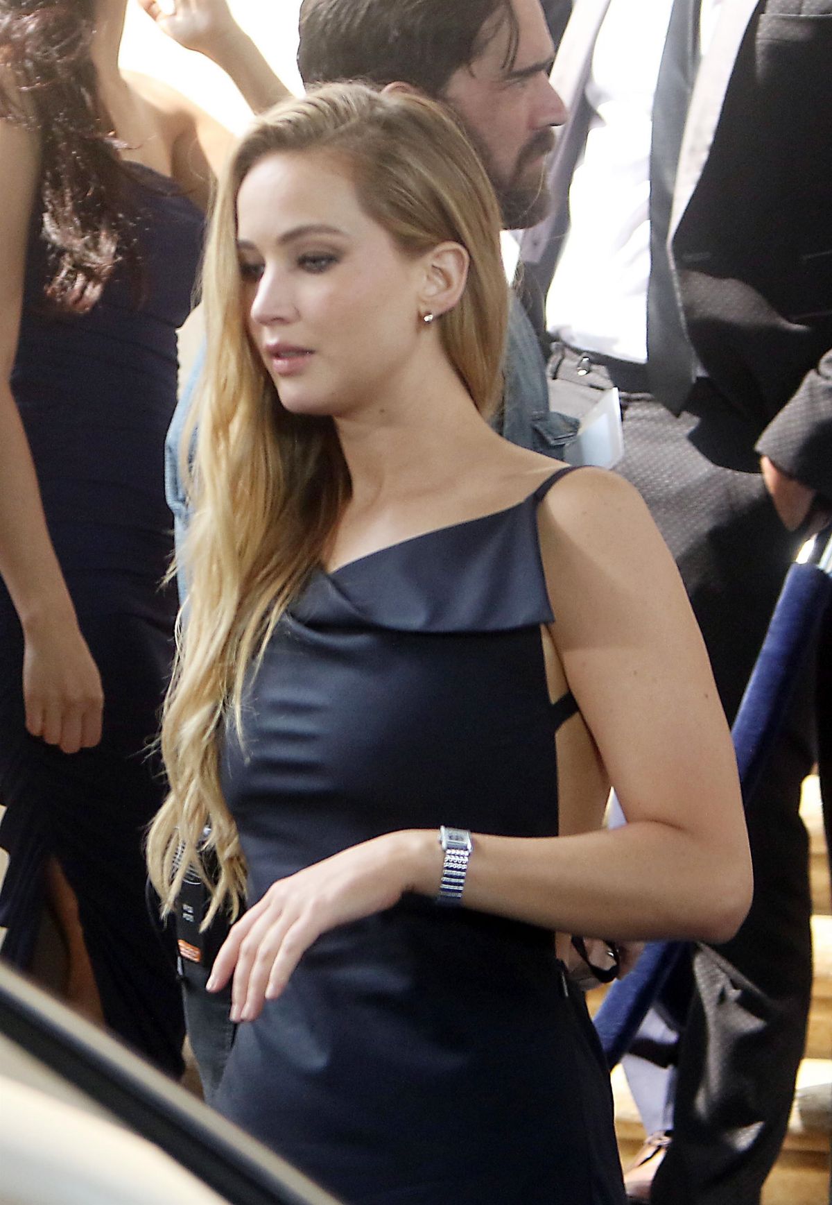 JENNIFER LAWRENCE Films a Dior Commercial in New York 06/29/2023 ...