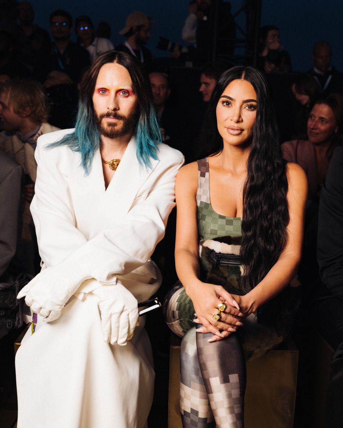 KIM KARDASHIAN at Louis Vuitton Menswear Spring/summer 2024 Show in ...