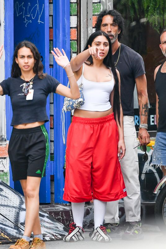 LOURDES LEON Out with Her Dad Carlos Leon on Father’s Day in New York ...