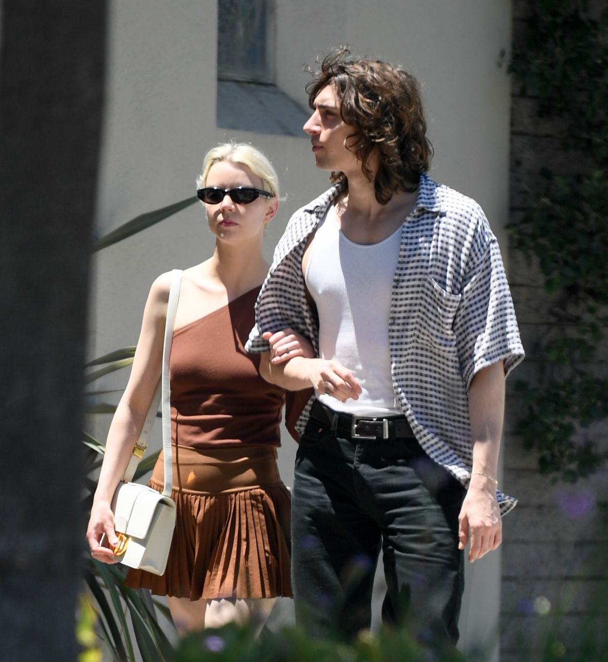 ANYA TAYLOR-JOY and Malcolm McRae Out for Lunch at Beachwood Cafe in ...