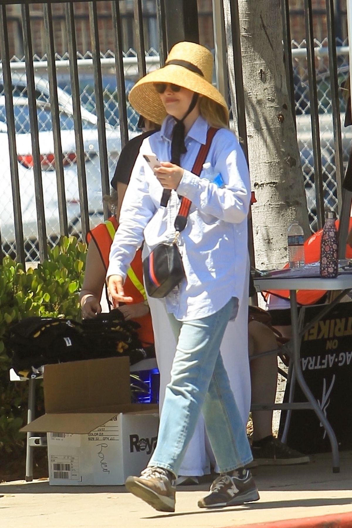 GILLIAN JACOBS at SAG Strike at Paramount Studio in Los Angeles 07/18 ...