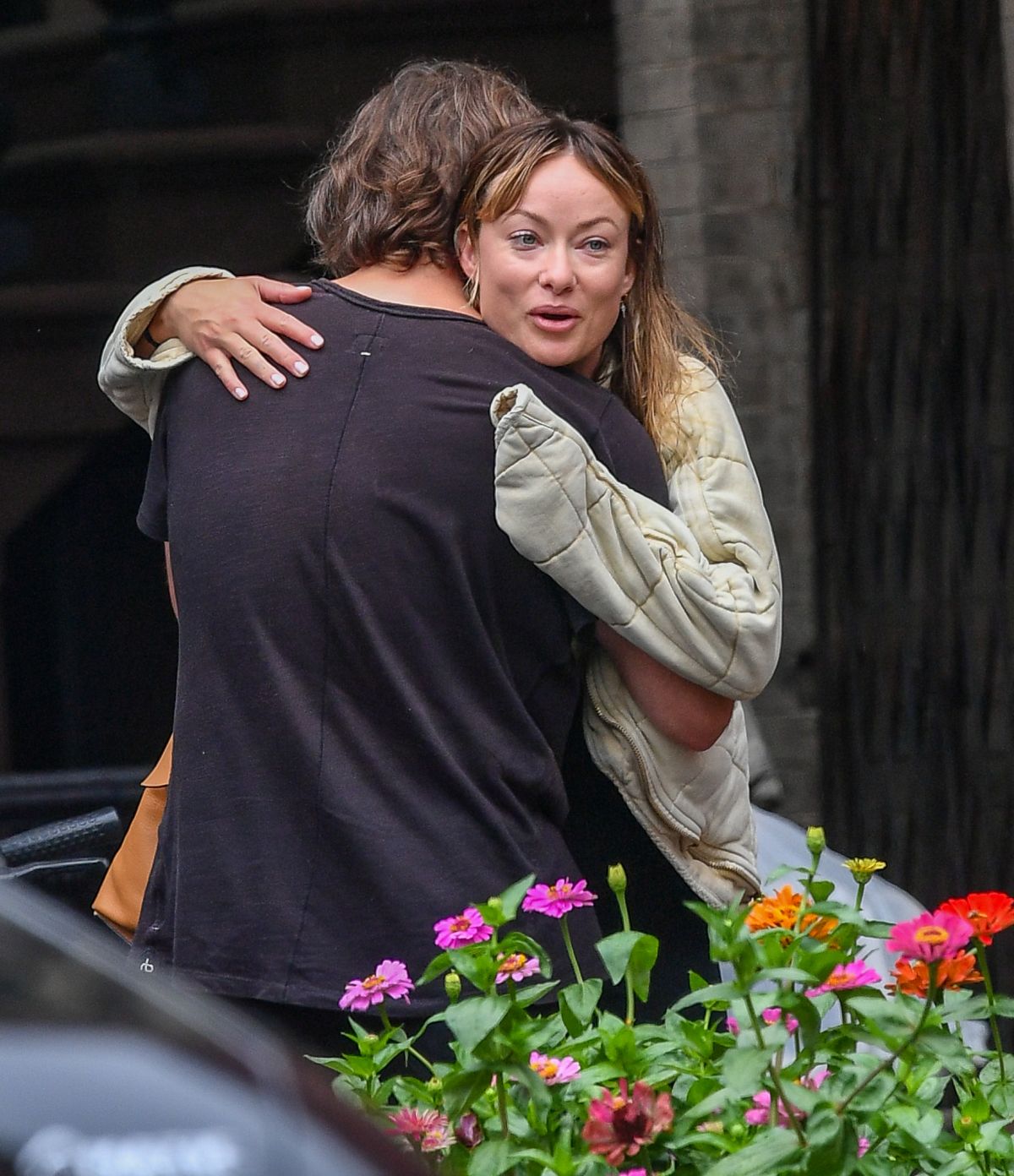 OLIVIA WILDE Out with Her Brother Charlie in New York 07/16/2023 ...